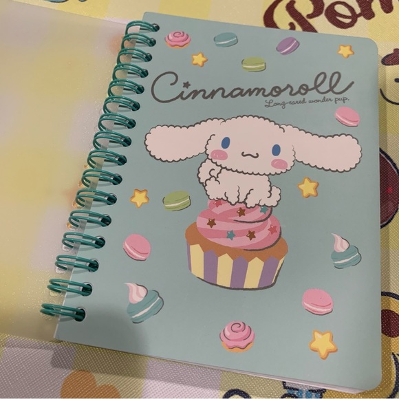 Sanrio | Office | Cinnamoroll Blue Sweet Treats Themed Small Spiral ...